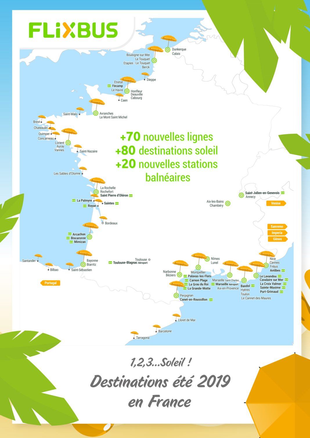 Eté 2019 : FlixBus double son offre… | Pagtour
